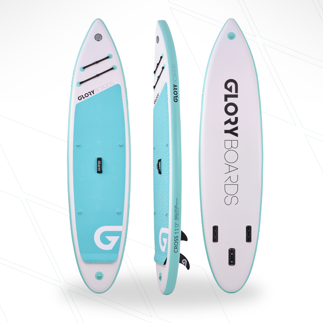 CROSS 11'0'' Allround SUP Set mit Carbon Paddel 2025 – GloryBoards
