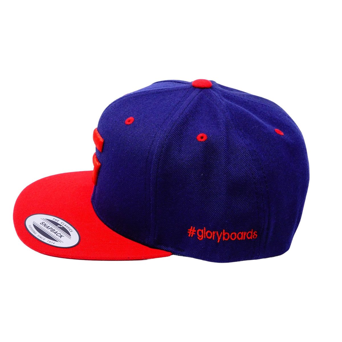 Snapback Cap Navi / Red – GloryBoards